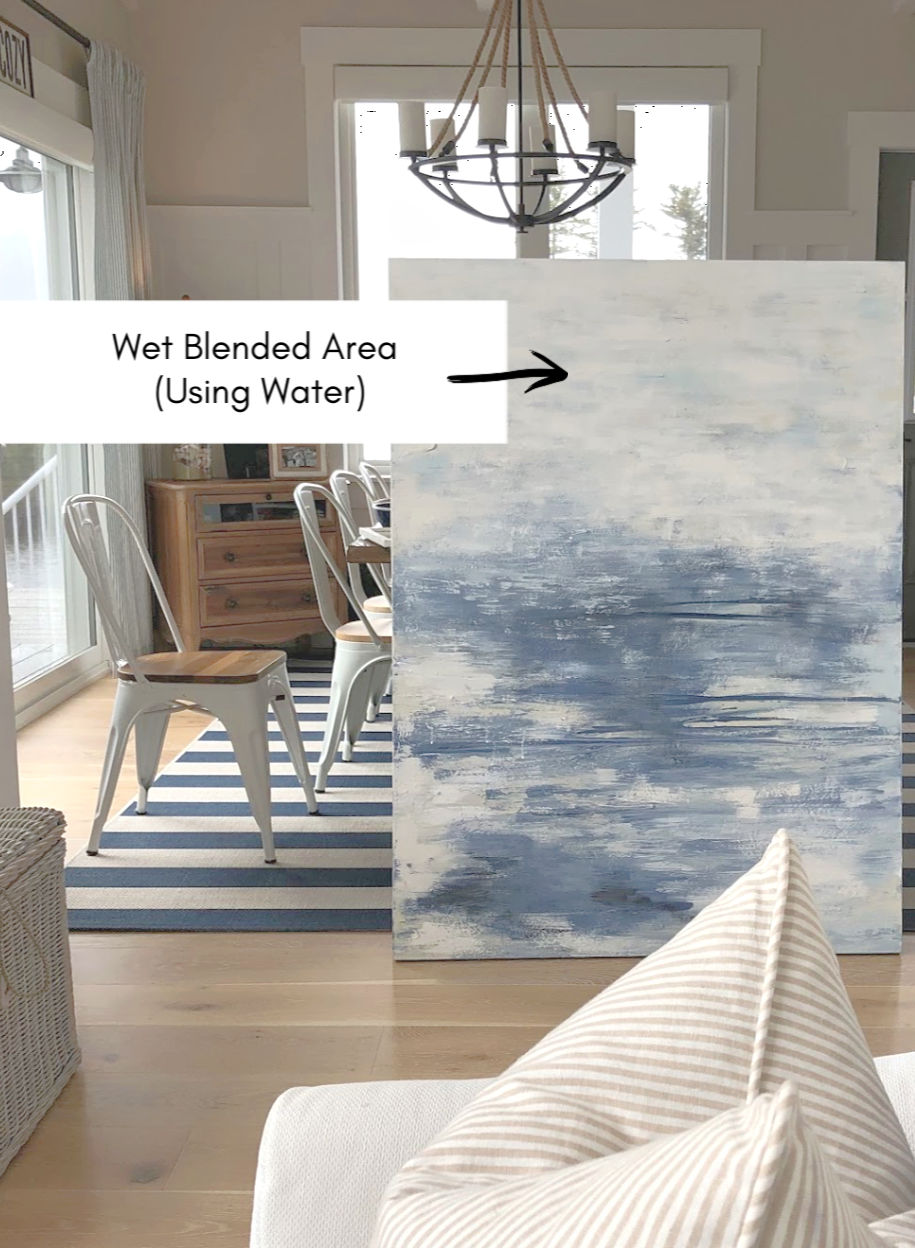 How to Paint Abstract Art (DIY Tutorial) - A Pop of Pretty