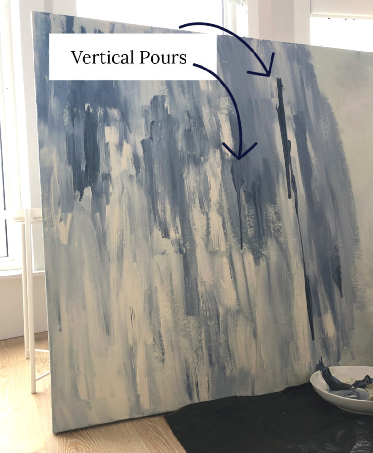 How to Paint Abstract Art (DIY Tutorial) - A Pop of Pretty